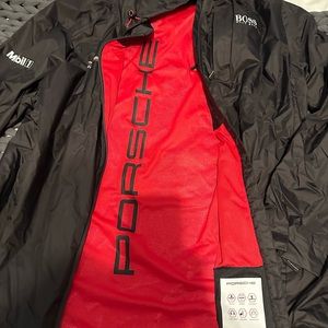 Hugo Boss | Jackets & Coats | Hugo Boss Porsche Motorsport Raincoat ...